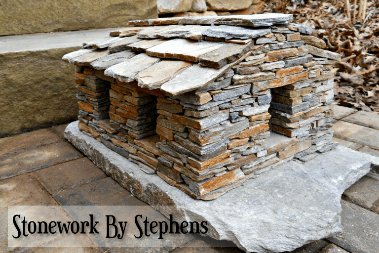 miniature stone houses | StoneworkbyStephens