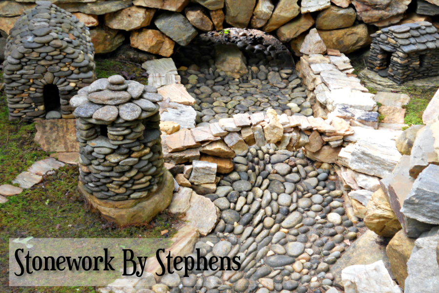 Mini Stone House Village | StoneworkbyStephens