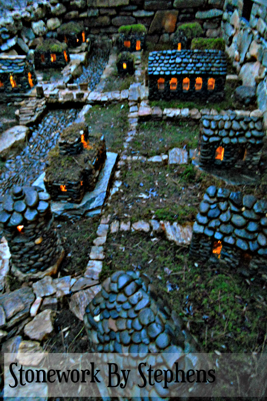 Mini Stone House Village | StoneworkbyStephens