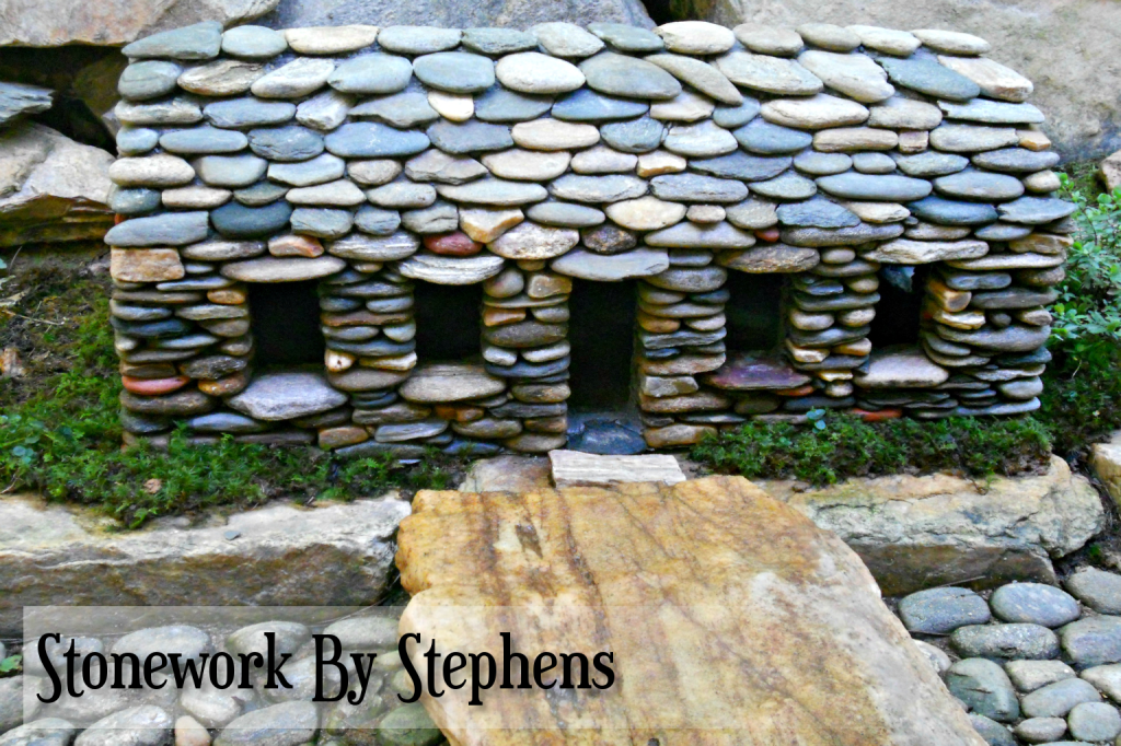 miniature stone houses | StoneworkbyStephens