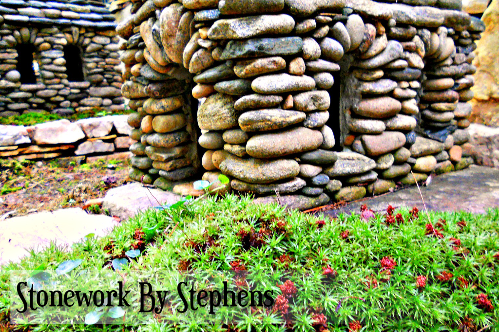 miniature stone houses | StoneworkbyStephens